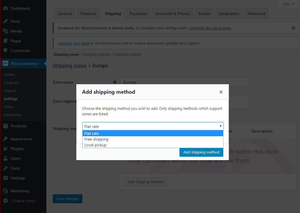 How To Set Up Flat Rate Shipping In Woocommerce Ultimate Guideline