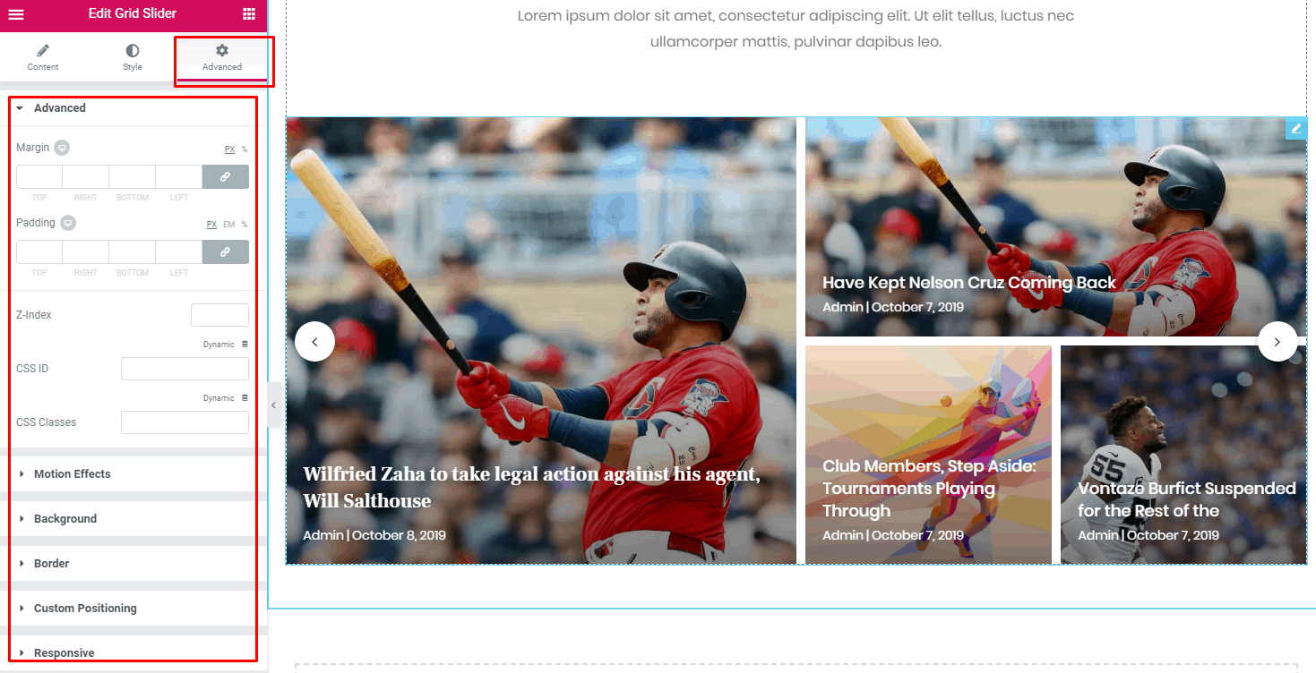 Grid Slider - Themesgrove