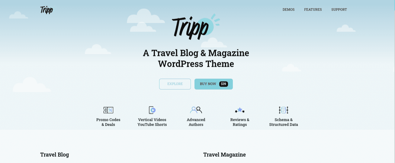 12 Best Travel Blog WordPress Themes - ThemesGrove