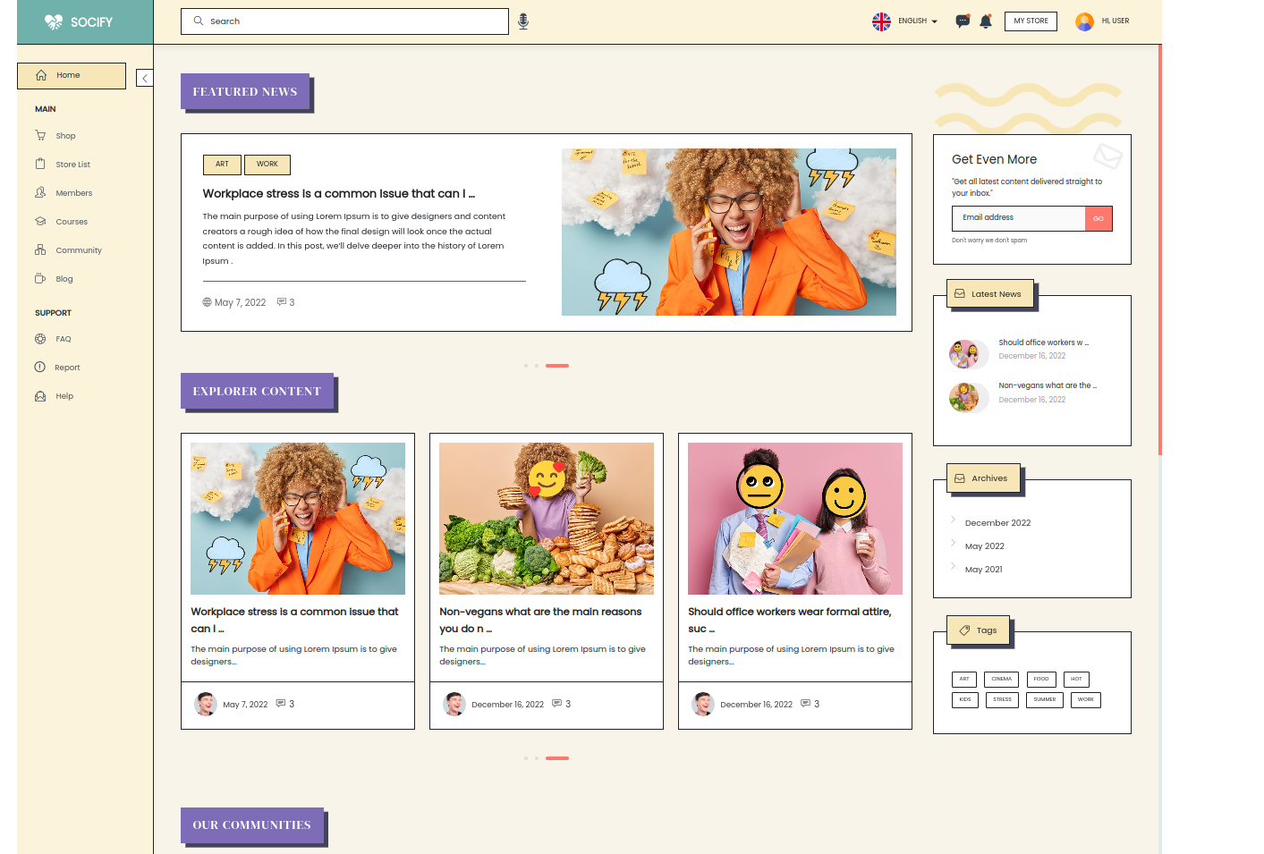 12 Best Community WordPress Themes - Themesgrove