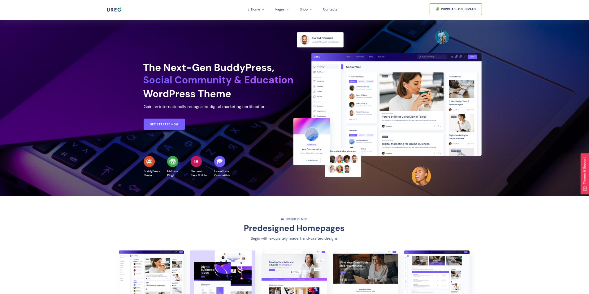 12 Best Community WordPress Themes - Themesgrove