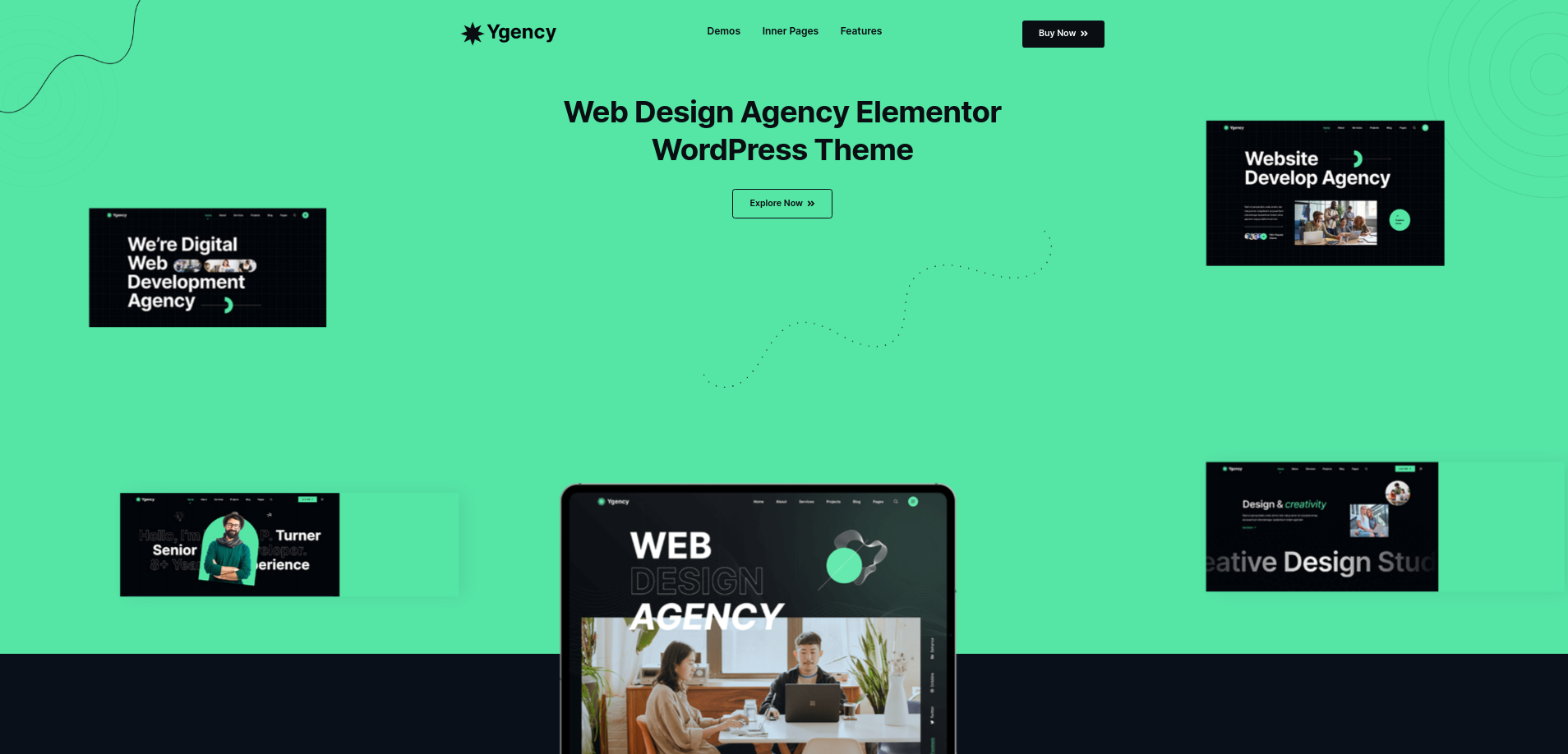10 Web Design Agency WordPress Themes - ThemesGrove