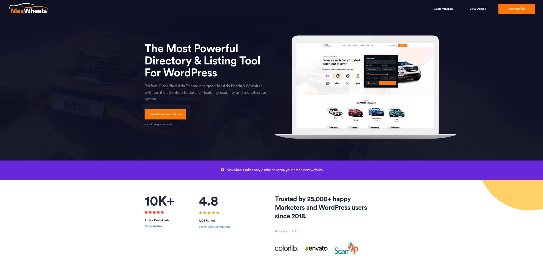 12 Best Car Dealership WordPress Themes - Themesgrove